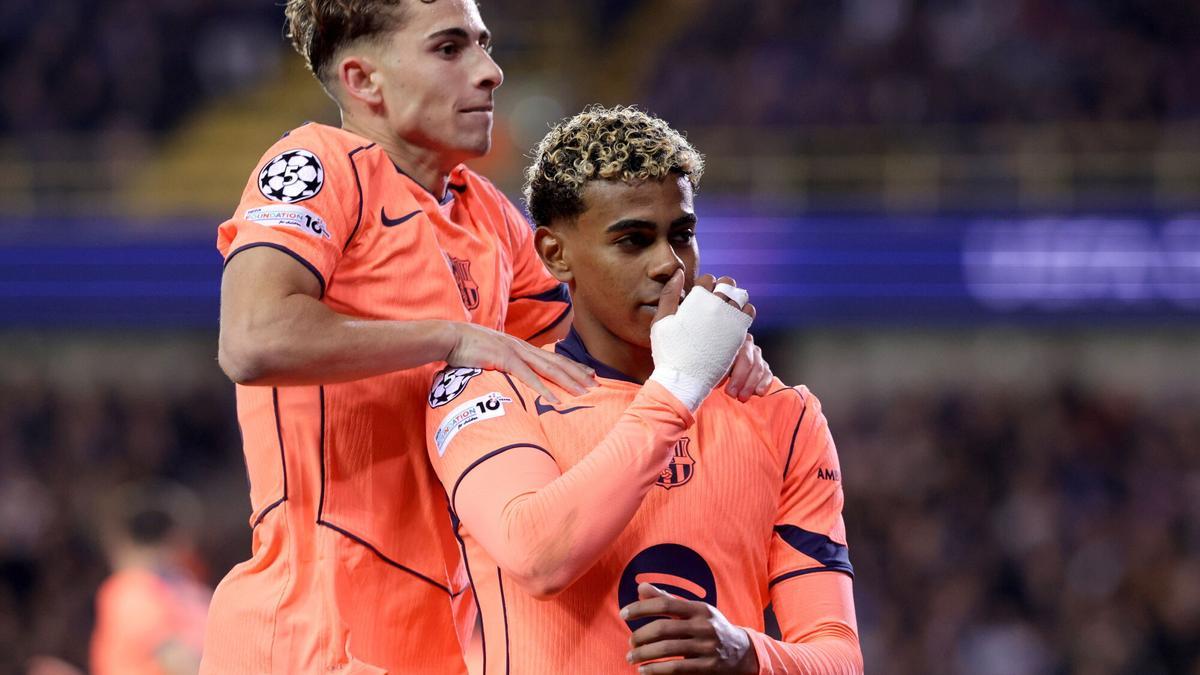 Lamine Yamal: 'Se ha hablado mucho de mi pubalgia y que estaba triste ...