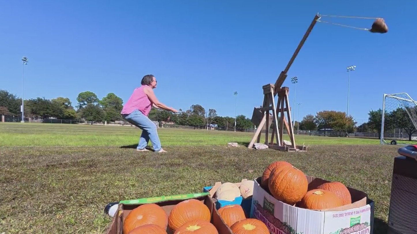 UT Arlington's "Punkin Chunkin" lesson