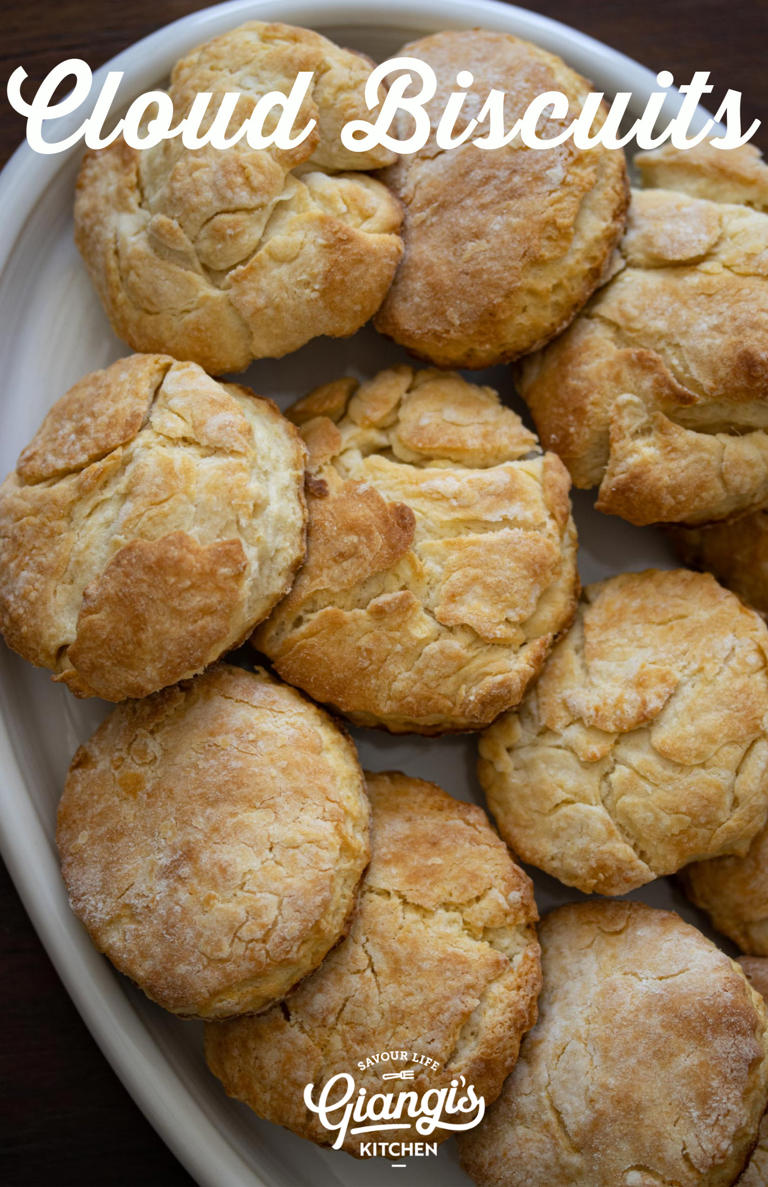 Cloud Biscuits - Crunchy in the Outside, Soft Inside