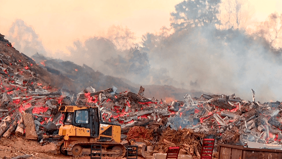 Marion issues smoke advisory from vegetative debris fire