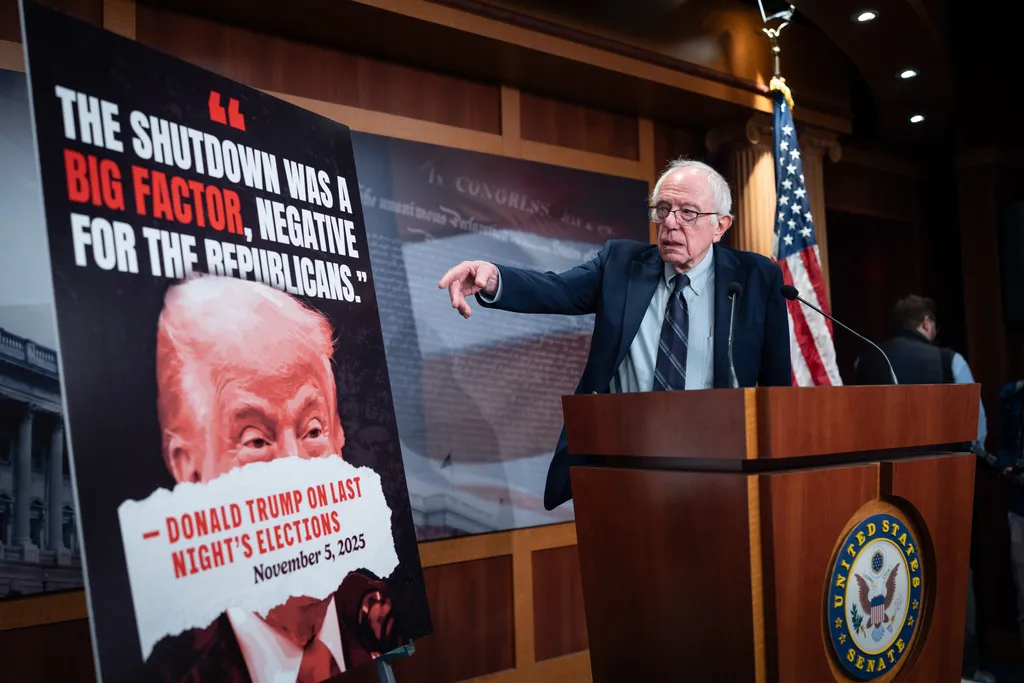 Progressives warn centrist Senate colleagues not to ‘cave’ on shutdown