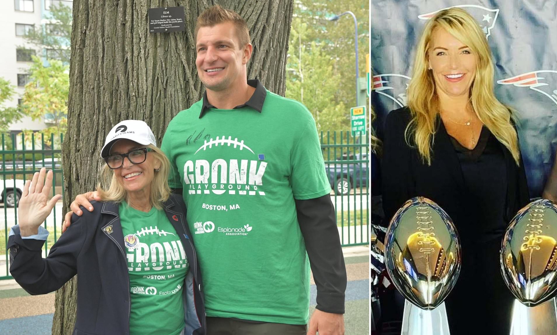 Rob Gronkowski pays heartfelt tribute after the death of ex-New England ...