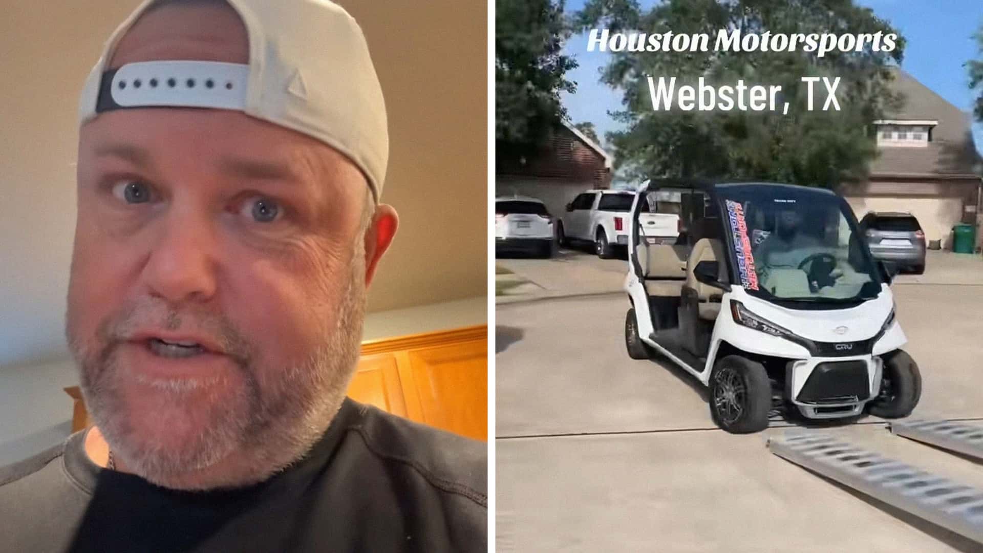 ‘Street Legal. Electric. Sleek’: Houston Man Gets New Car Delivered. It ...