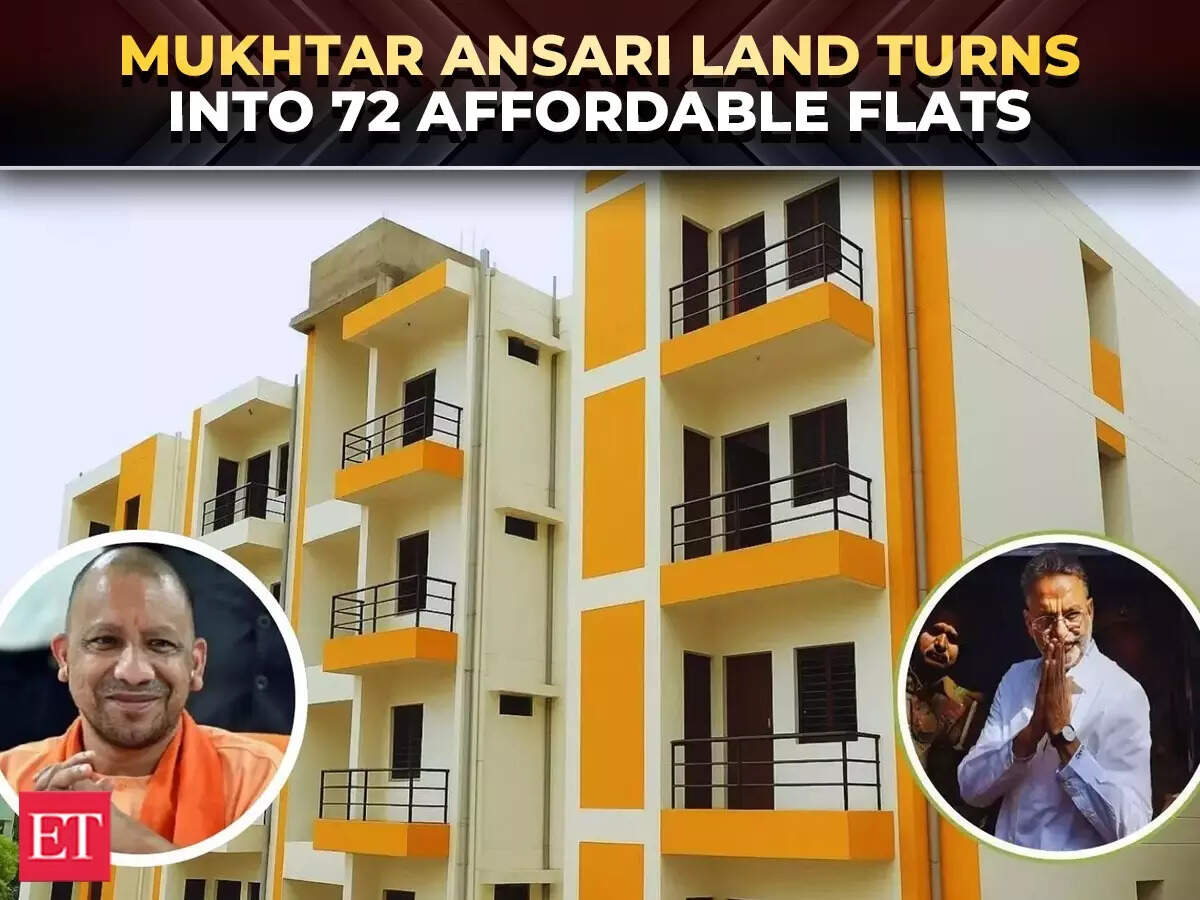 UP CM Yogi inaugurates affordable flats built on land recovered from ...