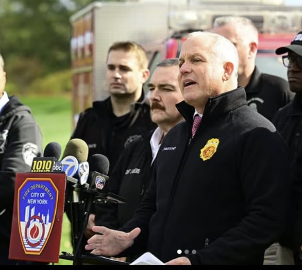 New York Fire Commissioner Resigns Over Mayor-Elect's Anti-Israel Stance