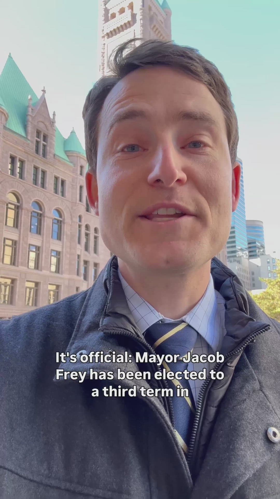 Mayor Jacob Frey Re-Elected