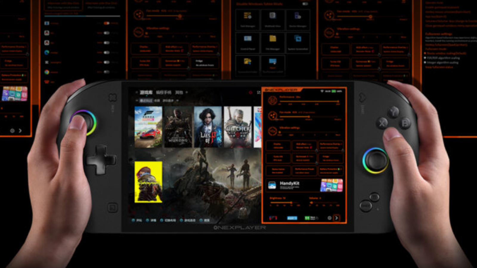 This $2300 Handheld Gaming System Pulls Out All the Stops