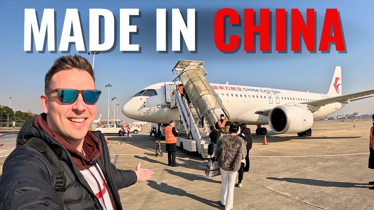 The made in China plane - controversial COMAC 919 to Chengdu!
