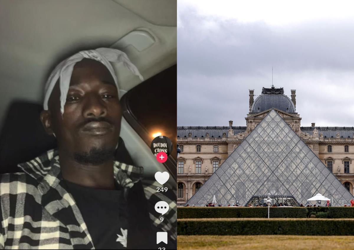 «Non sapevo fosse il Louvre»: chi è “Doudou Cross Bitume”, uno degli ...
