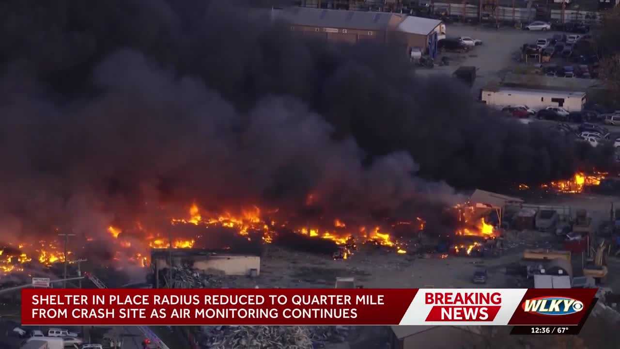 9 dead after UPS plane crash in Louisville; engine detached during takeoff