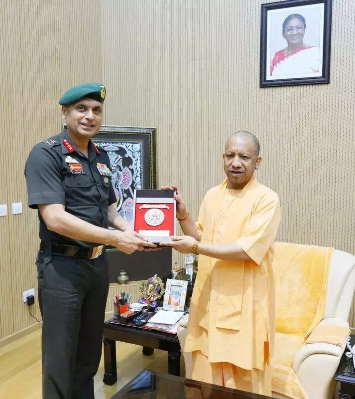 DG NCC interacts with cadets, officials; meets Yogi