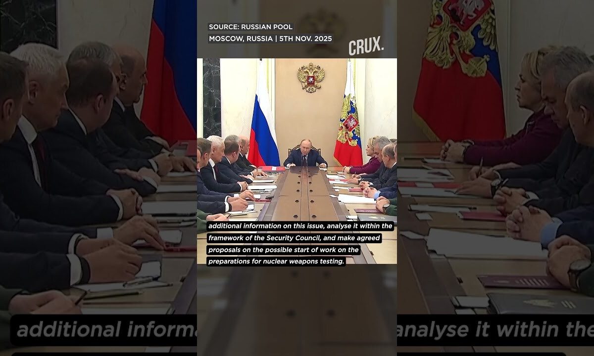 “Prepare…” Putin Signals First ‘Full-Scale’ Russian Nuclear Test in 30 ...