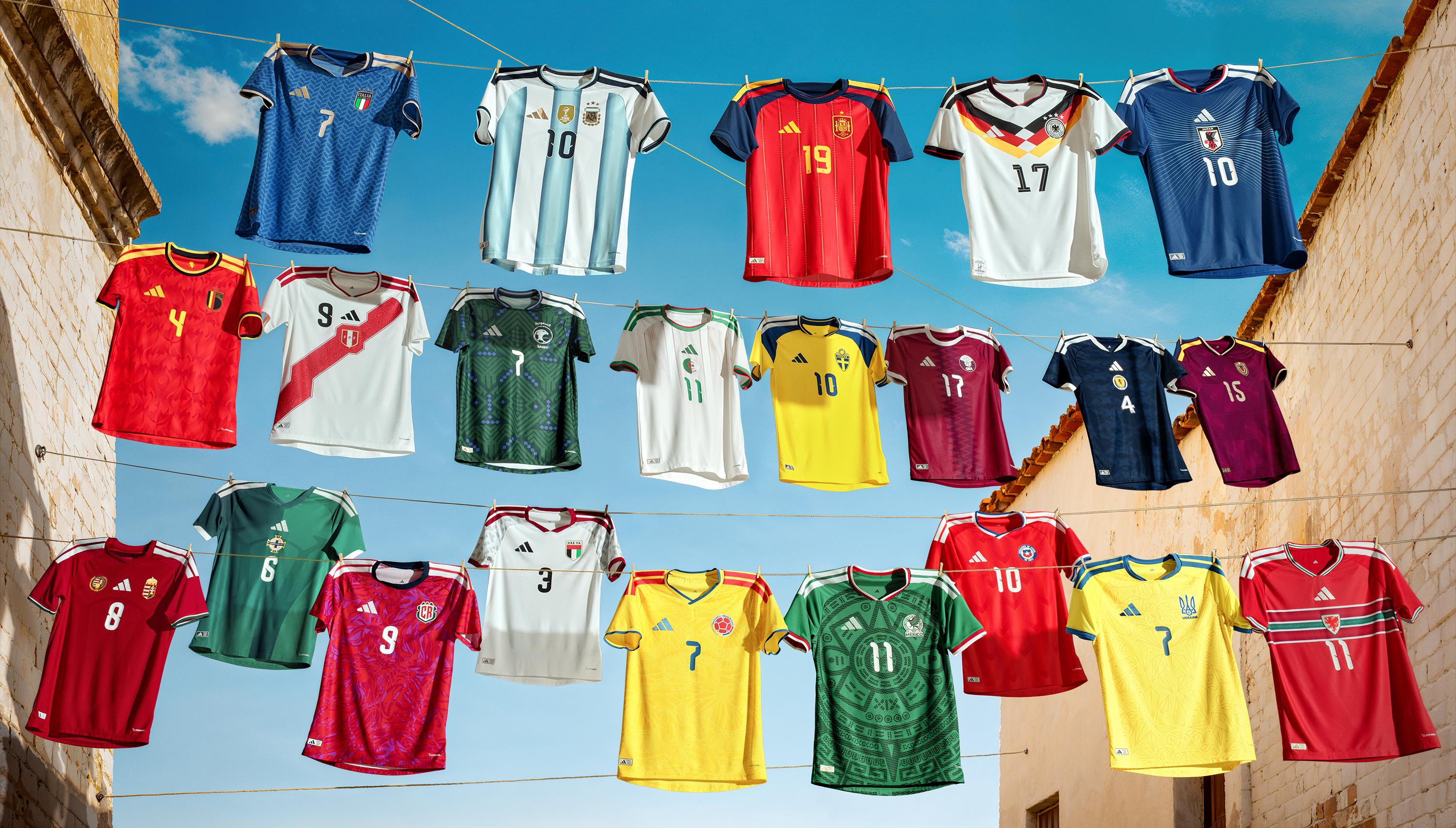 Argentina, Mexico among Adidas' new kit release ahead of the 2026 FIFA ...