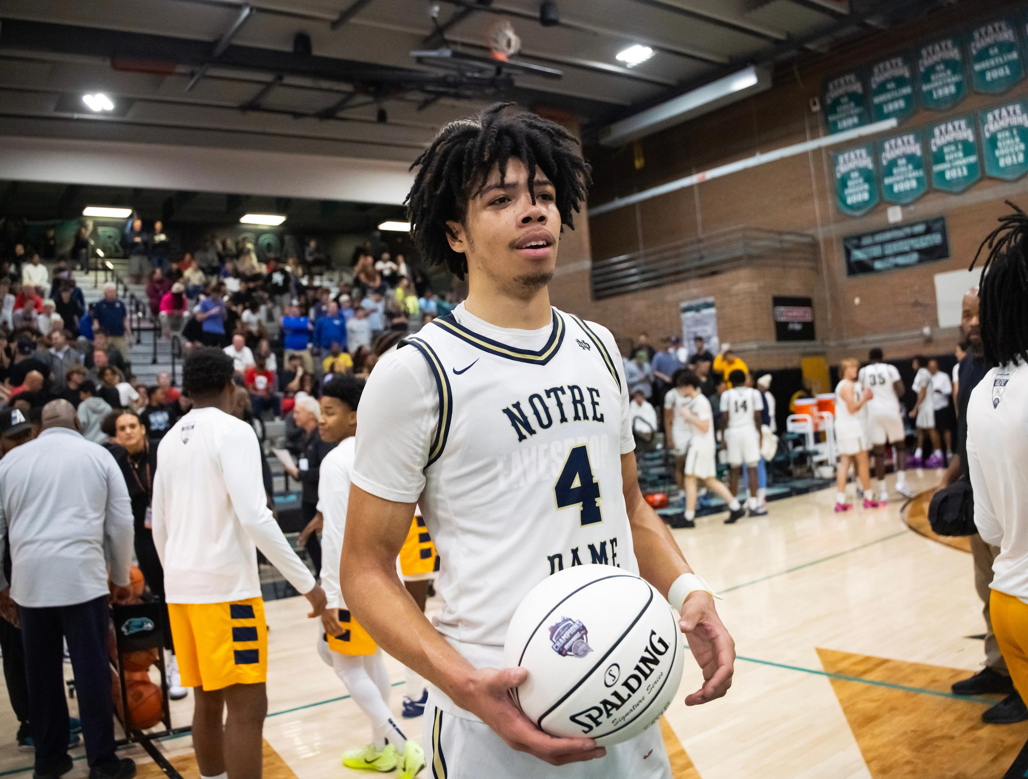 Top-ranked basketball prospect Tyran Stokes leaves Notre Dame High School