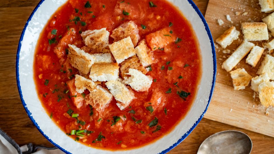 Don’t toss out stale bread. Use it to create a hearty Tuscan soup and ...