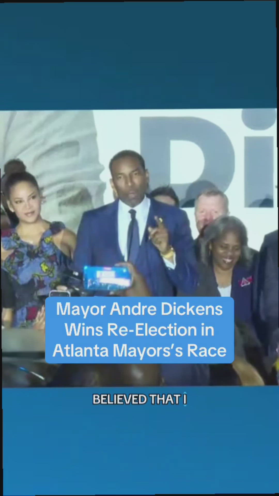Mayor Andre Dickens wins reelection in City of Atlanta Mayor’s race