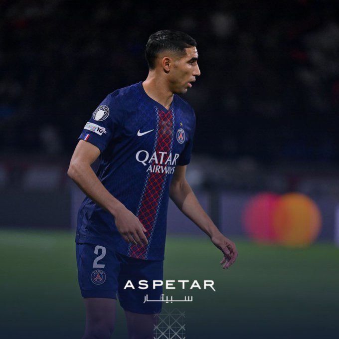 PSG revela el parte médico de Achraf Hakimi tras la dura entrada de ...