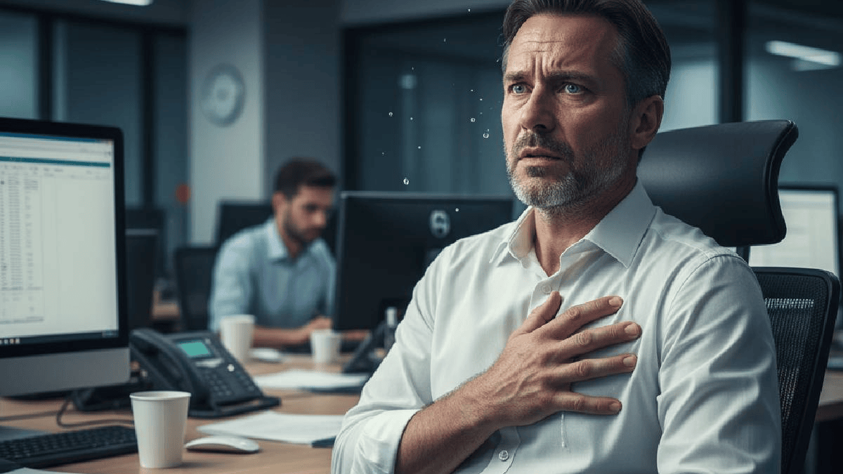 Diaforesis: El signo de un ataque al corazón que avisa con anticipación
