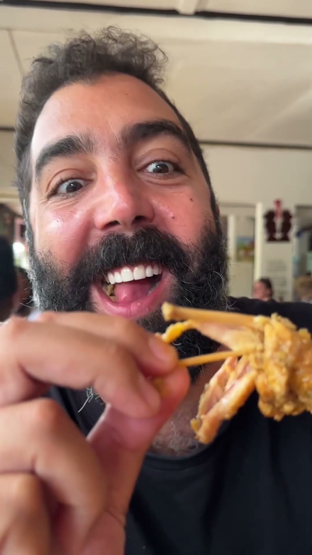 Ever tried iguana wings?