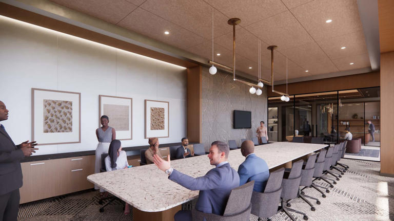 JPMorgan Chase to move into new Hudson's office building