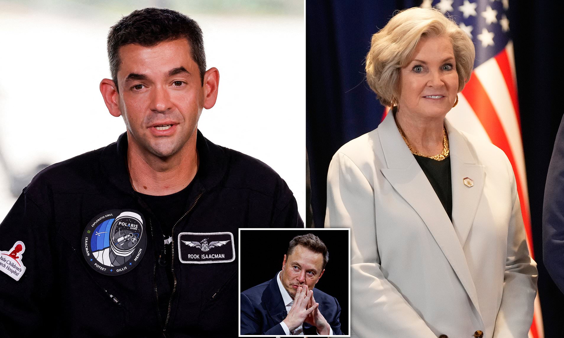 Trump's Ice Maiden steps in to save knifed billionaire's NASA nomination