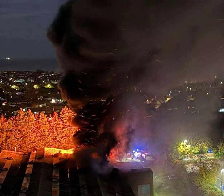 Fire breaks out at Flambeau plastics factory next to Tesco in Ramsgate
