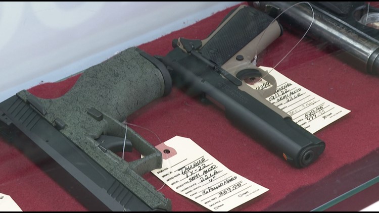 A convicted felon in Central Georgia tried to buy a gun five times ...