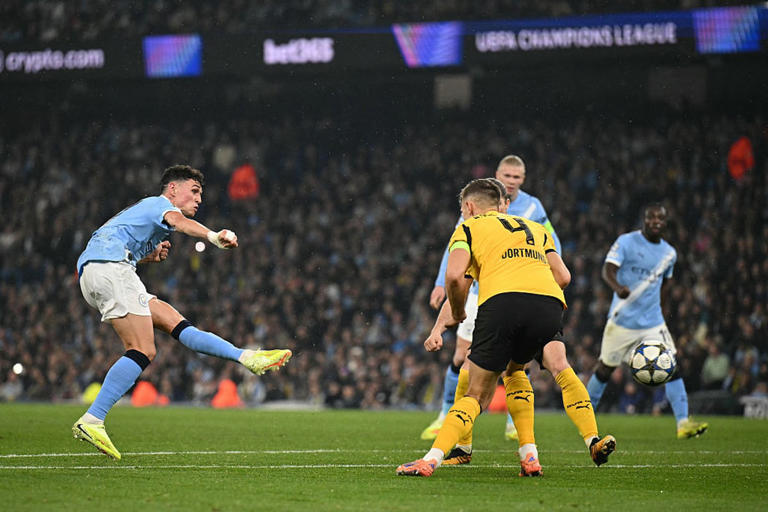 Man City 4-1 Borussia Dortmund: Foden double in comfortable win - LIVE