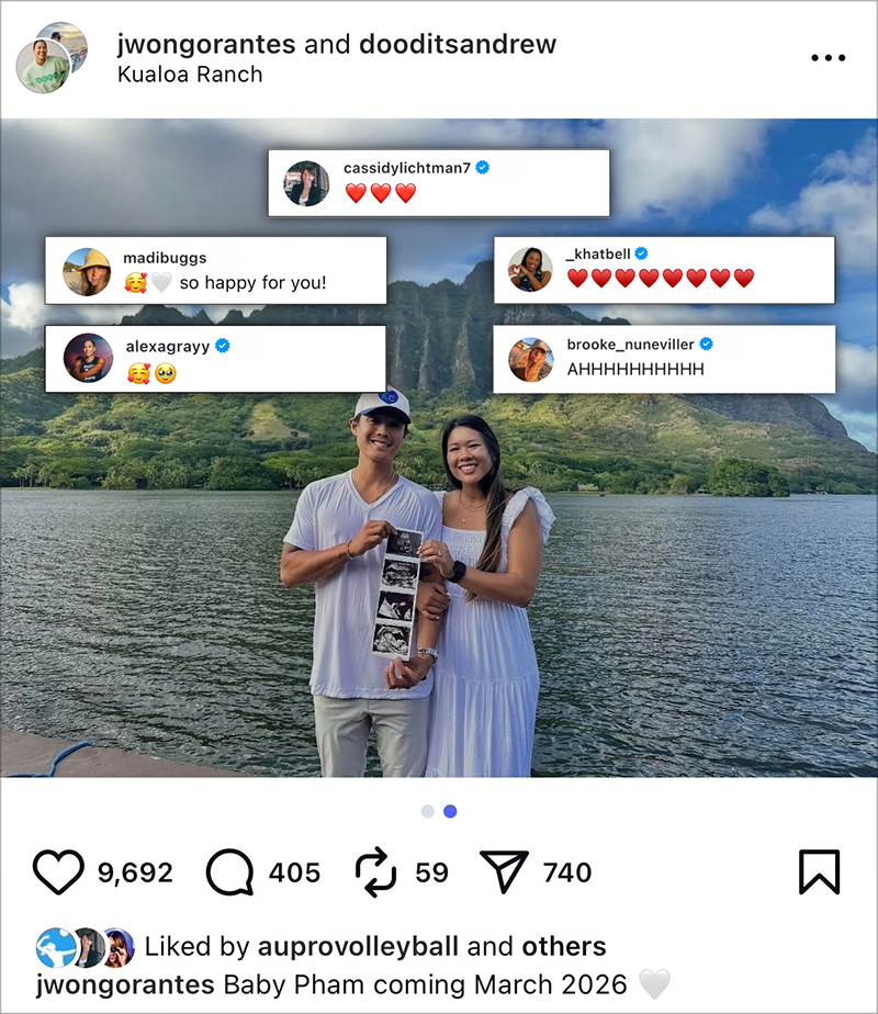 Justine Wong-Orantes Announces Pregnancy During AU Pro Volleyball ...