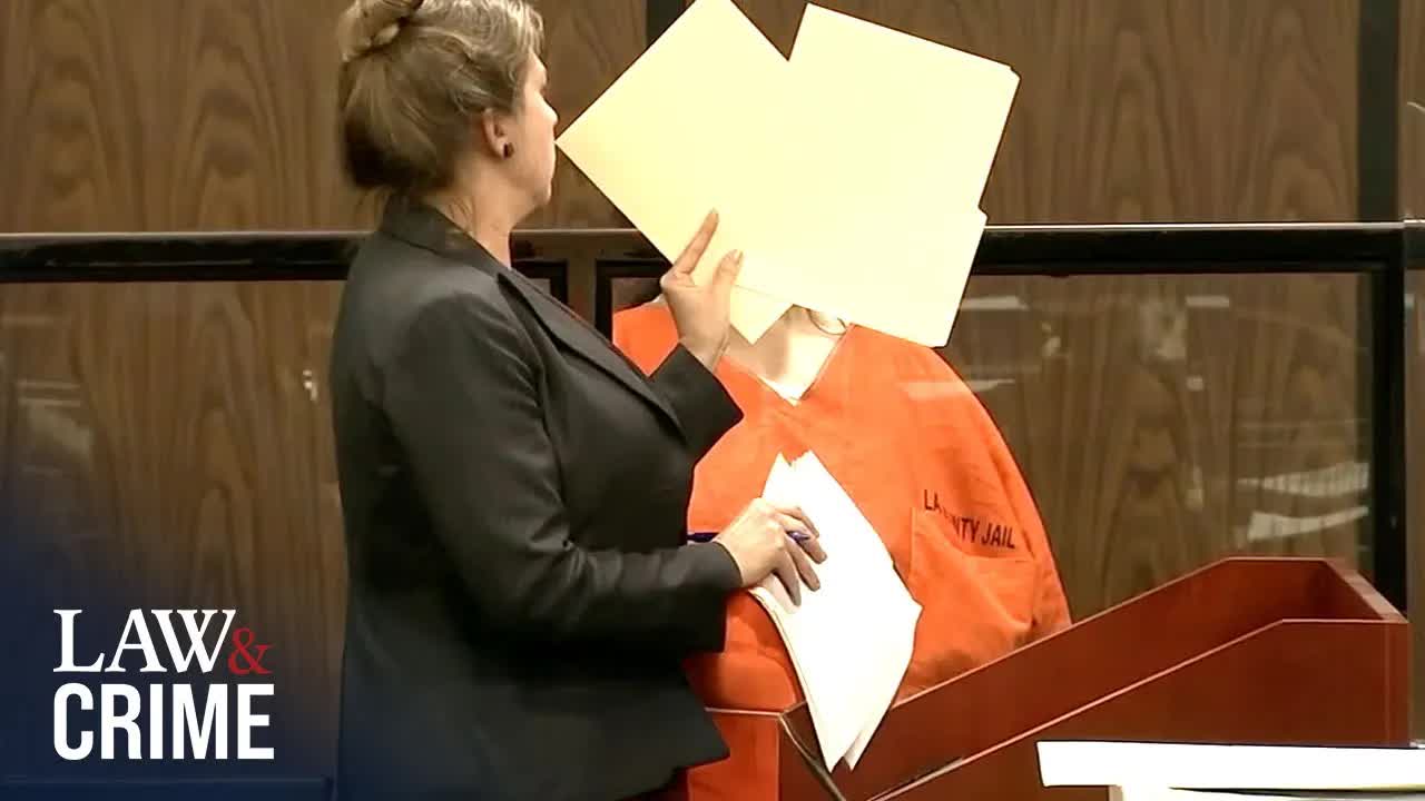 Mom hides in court after stuffing son's body in cooler: Police