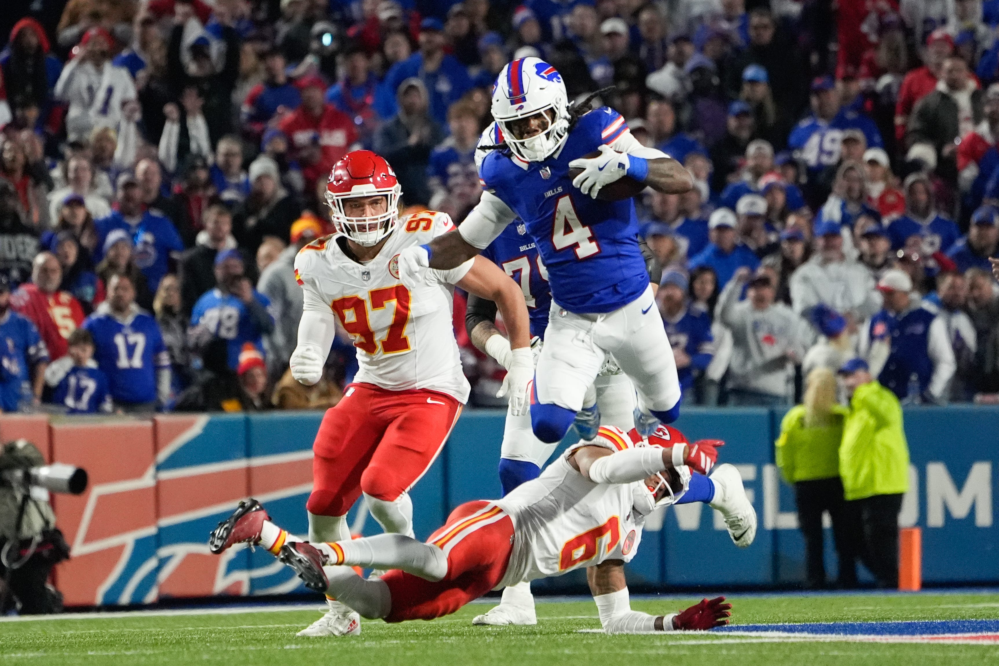 NFL rushing leaders entering Week 10