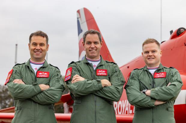 Local pilot becomes new voice of iconic Red Arrows flying squad