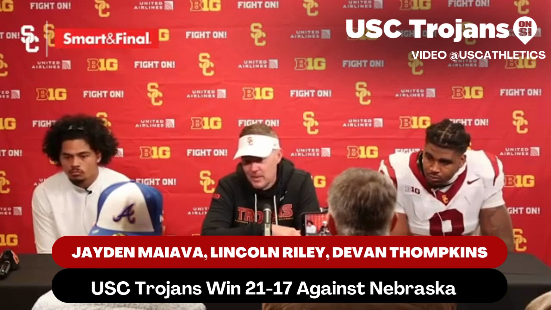 USC Trojans discuss how they take their win forward
