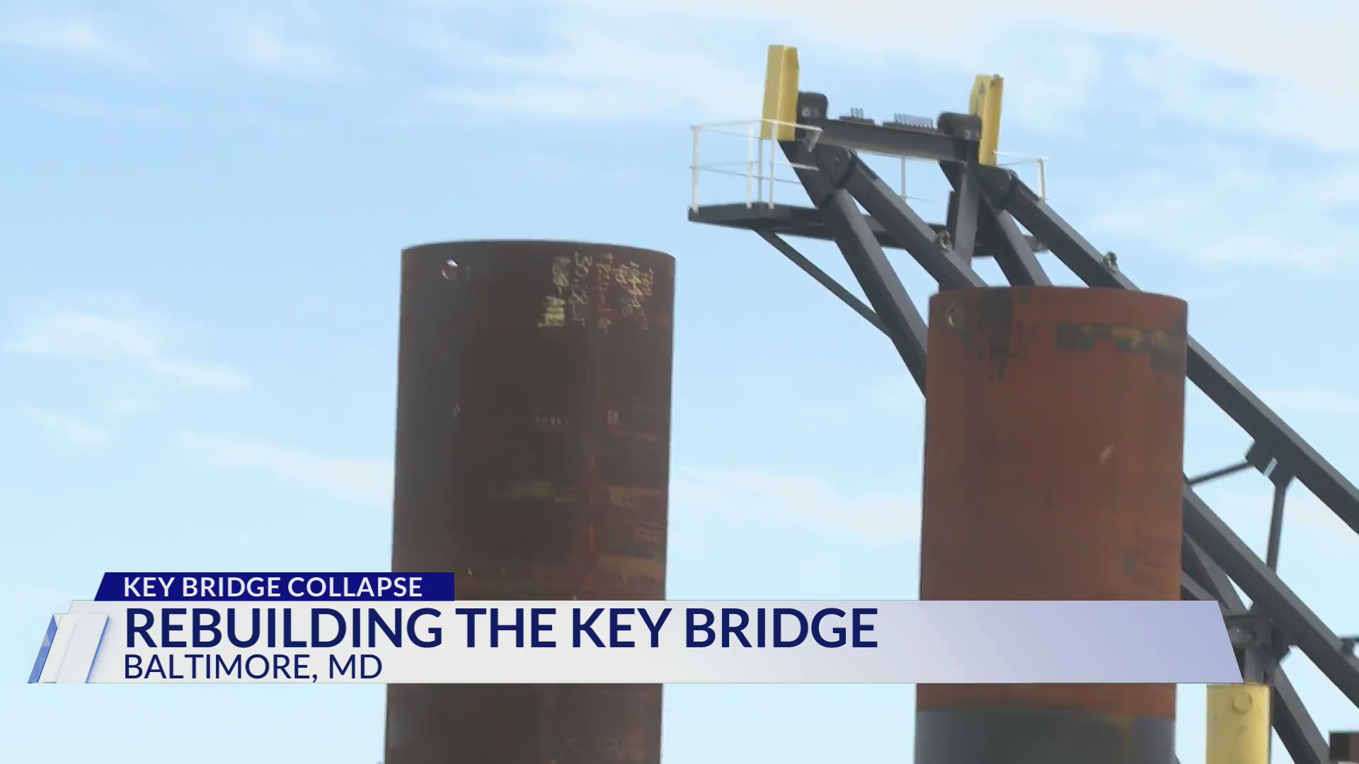 Debris removal, pylon testing underway in Francis Scott Key Bridge rebuild