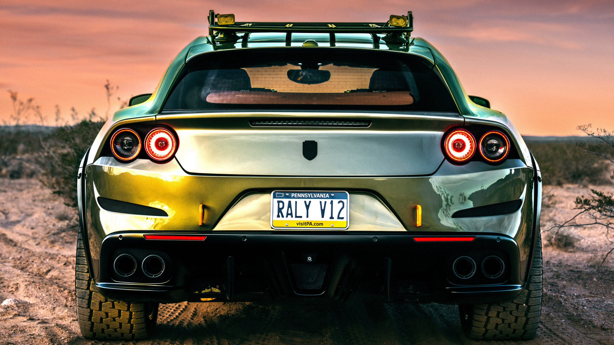 ‘World’s First Luxury V12 Italian Off-Roader’ Pretends The Lambo Rambo ...