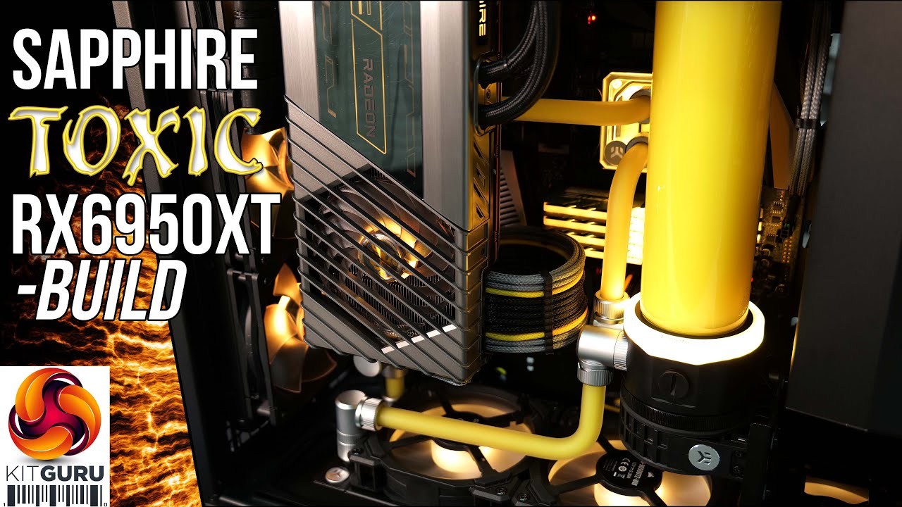 Sapphire RX 6950 XT TOXIC custom build 😍