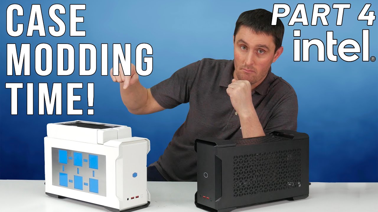 Modding the Intel NUC 9 Extreme with James. Part 4