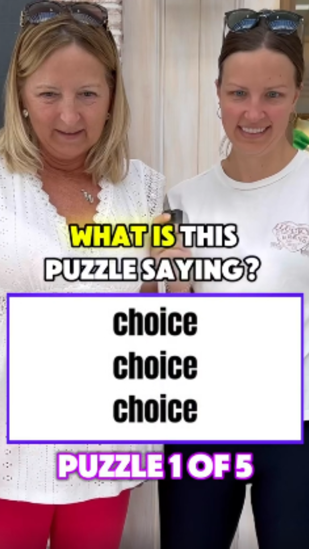 Mom & Daughter vs 5 Brain Teasers – Who Will Solve Them First?