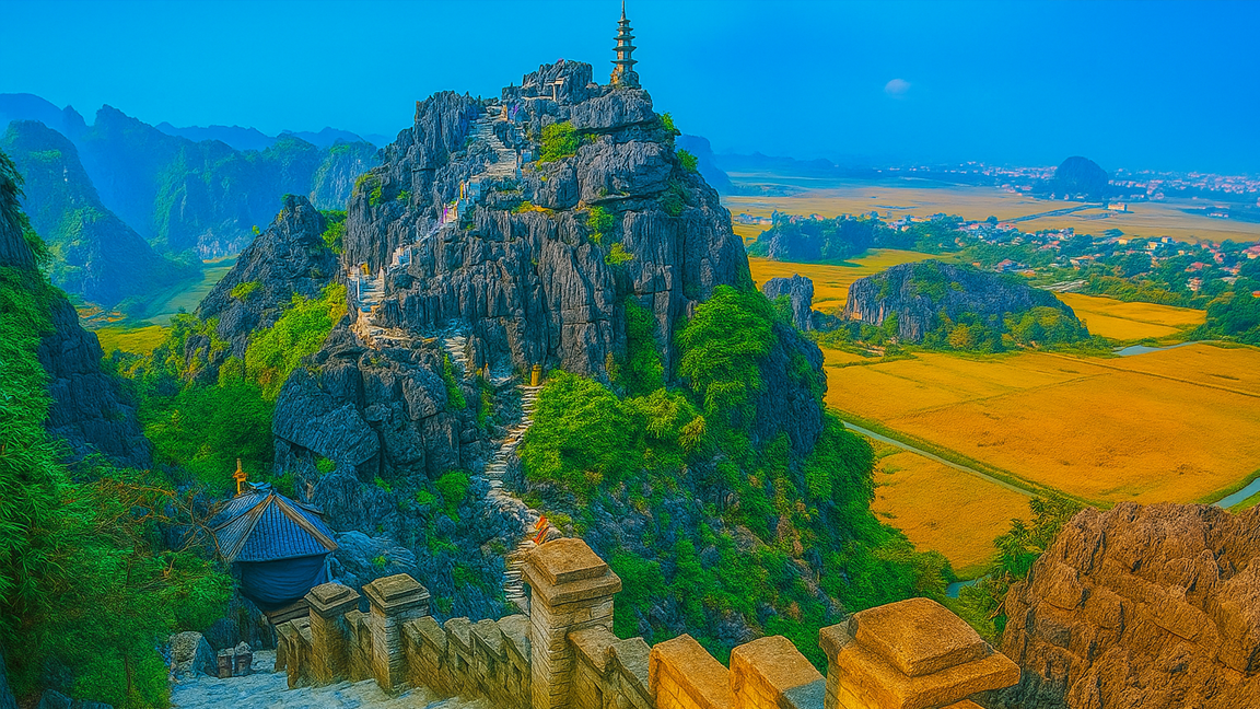 Exploring One of Ninh Binh’s Most Scenic Spots