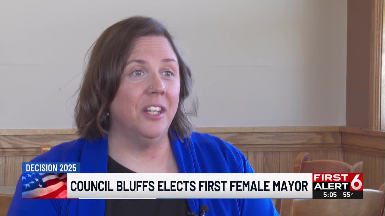 Council Bluffs elects first woman mayor in city’s history