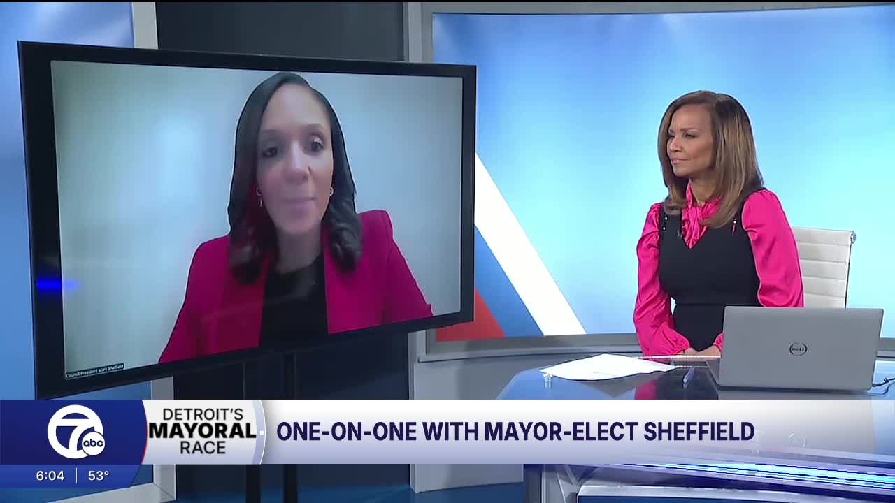 One-on-one with Detroit Mayor-elect Mary Sheffield on what she plans to ...
