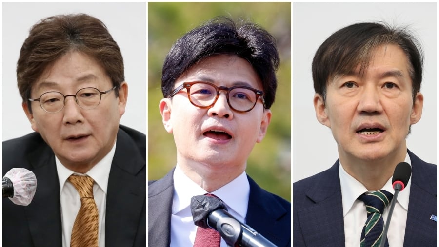 Yu Seung-min, Han Dong-hoon, Cho Kuk Contest Next Year's Elections