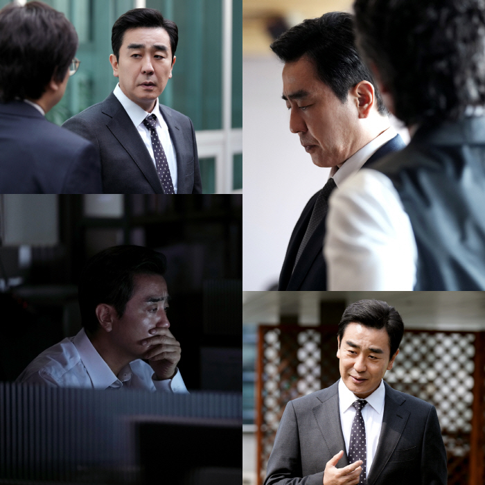 Ryu Seung-ryong took a picture of his life character in 'The Story of ...