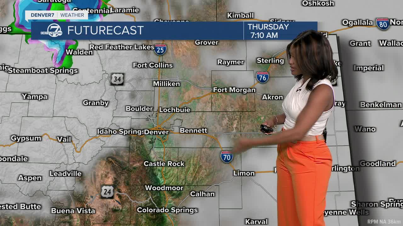Breezy Thursday with upper 60s — bundle up for the Broncos game