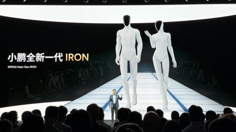 Xpeng Debuts Humanoid Robot With Synthetic Skin, Custom Body, And 2026 ...