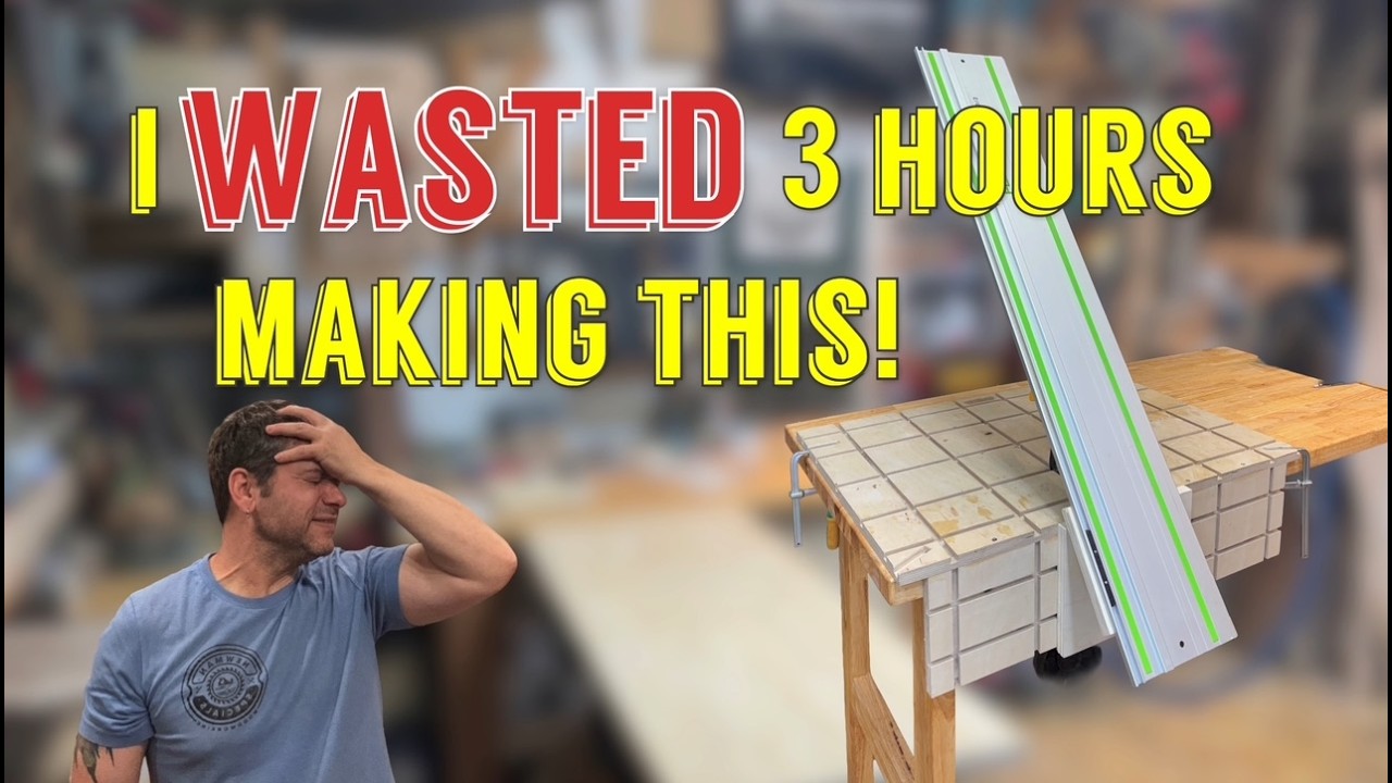 DIY tracksaw hinge for Microjig Matchfit — easy build that has a huge ...