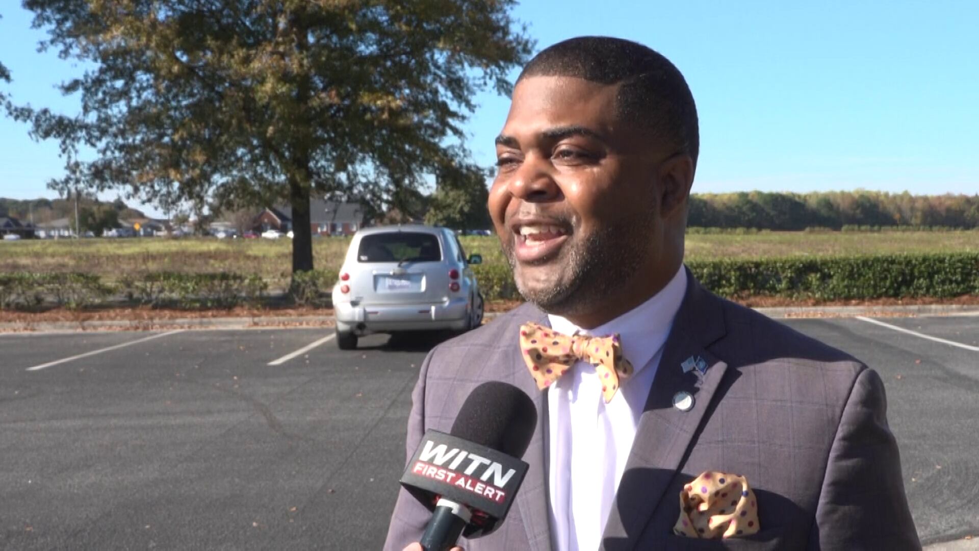 Kinston Mayor Don Hardy speaks on election defeat