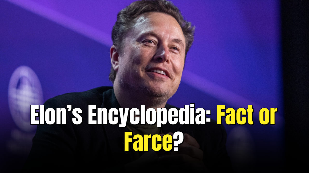 Elon Musk's Grokipedia is basically Wikipedia with a mustache