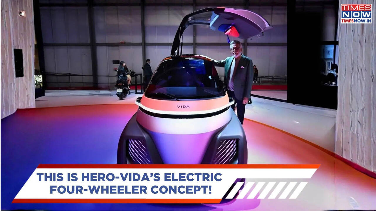 Hero Unveils New Electric Car Concept At EICMA 2025 - A Successor To ...