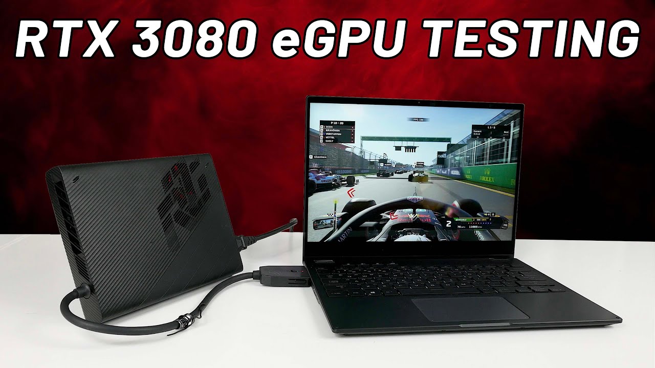 Ryzen 9 5980HS + RTX 3080 eGPU tested
